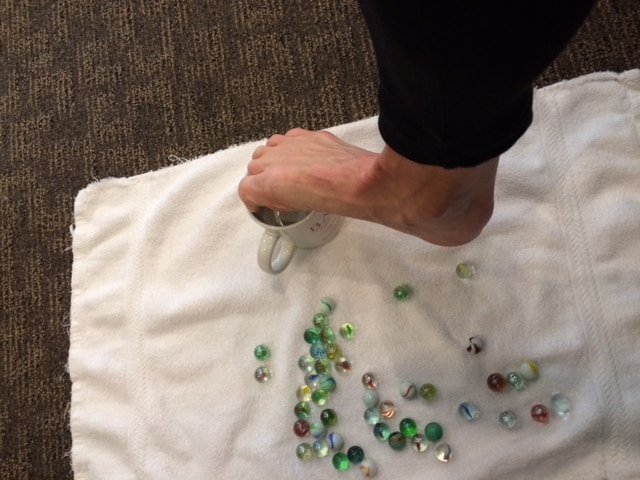 Physical Therapy, Can You Pick Up Marbles With Your Toes? - Skinny ...