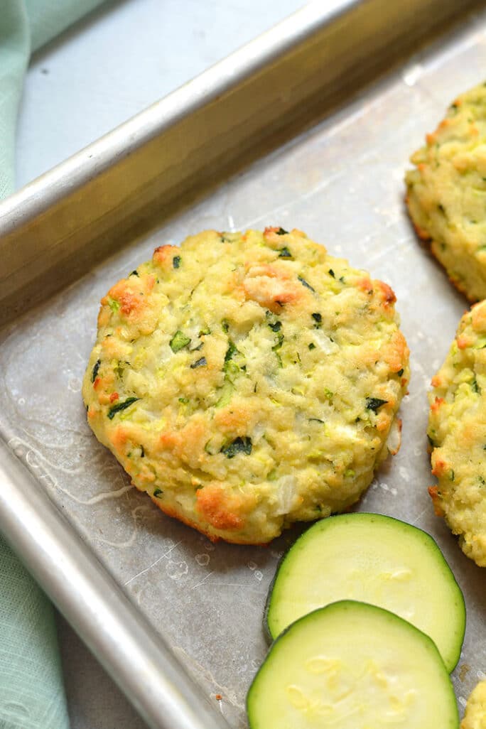 Healthy Zucchini Biscuits - Skinny Fitalicious®