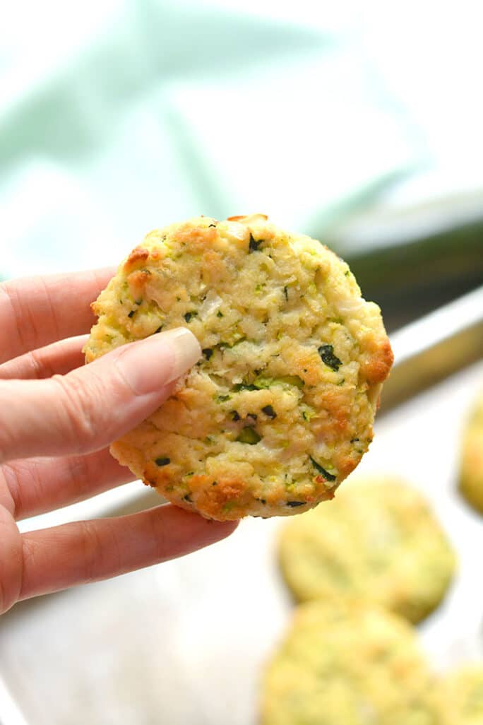 Healthy Zucchini Biscuits - Skinny Fitalicious®
