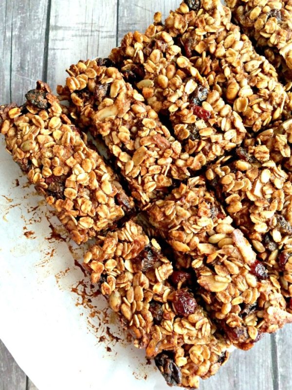 Muesli Banana Hemp Bars - Skinny Fitalicious