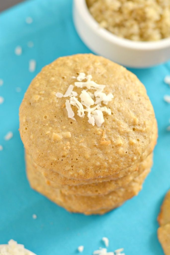 Healthy Quinoa Cookies {GF, Low Calorie} - Skinny Fitalicious