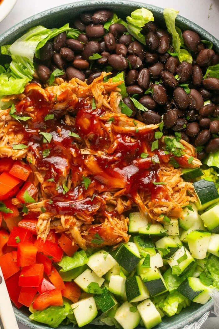 BBQ Chicken Bowl - Skinny Fitalicious®