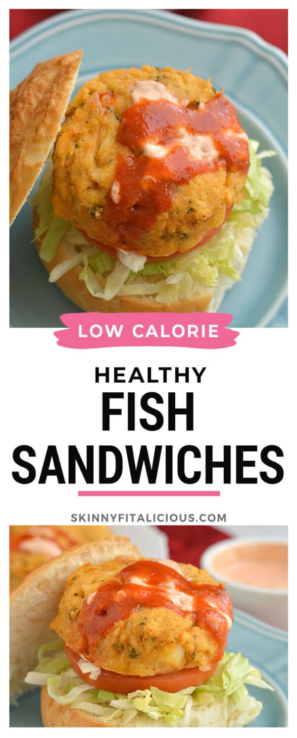 Healthy Fish Sandwiches - Skinny Fitalicious