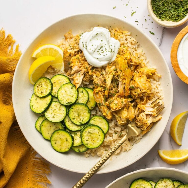 Health Lemon Garlic Chicken {GF, Low Calorie} - Skinny Fitalicious®