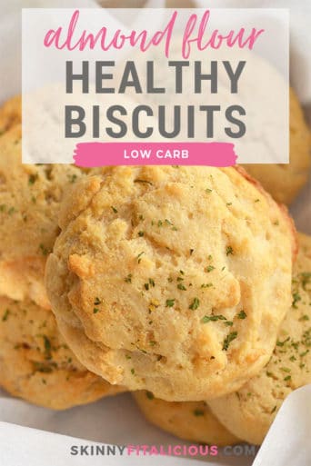 Almond Flour Biscuits {Paleo, GF, Low Cal} - Skinny Fitalicious®