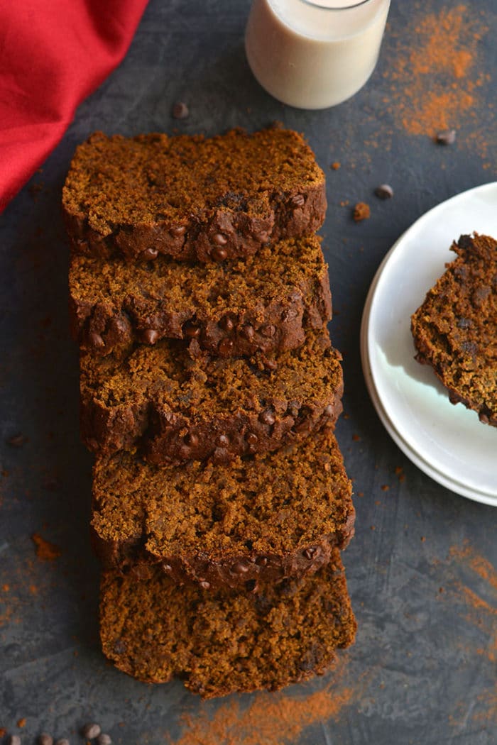 Healthy Chocolate Gingerbread Loaf - Skinny Fitalicious®