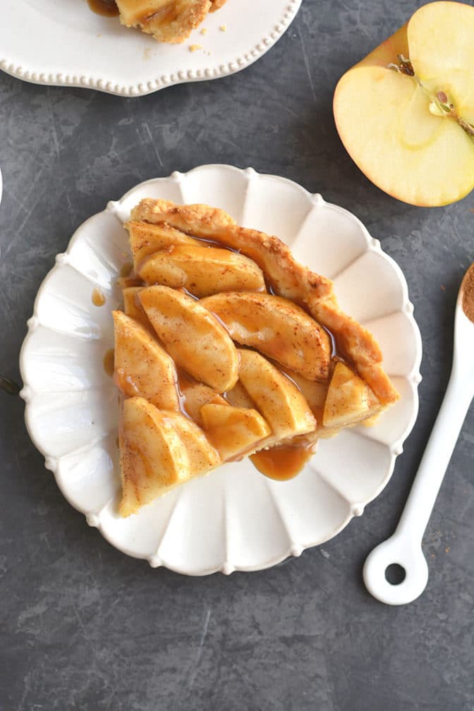 Almond Flour Apple Pie - Skinny Fitalicious®