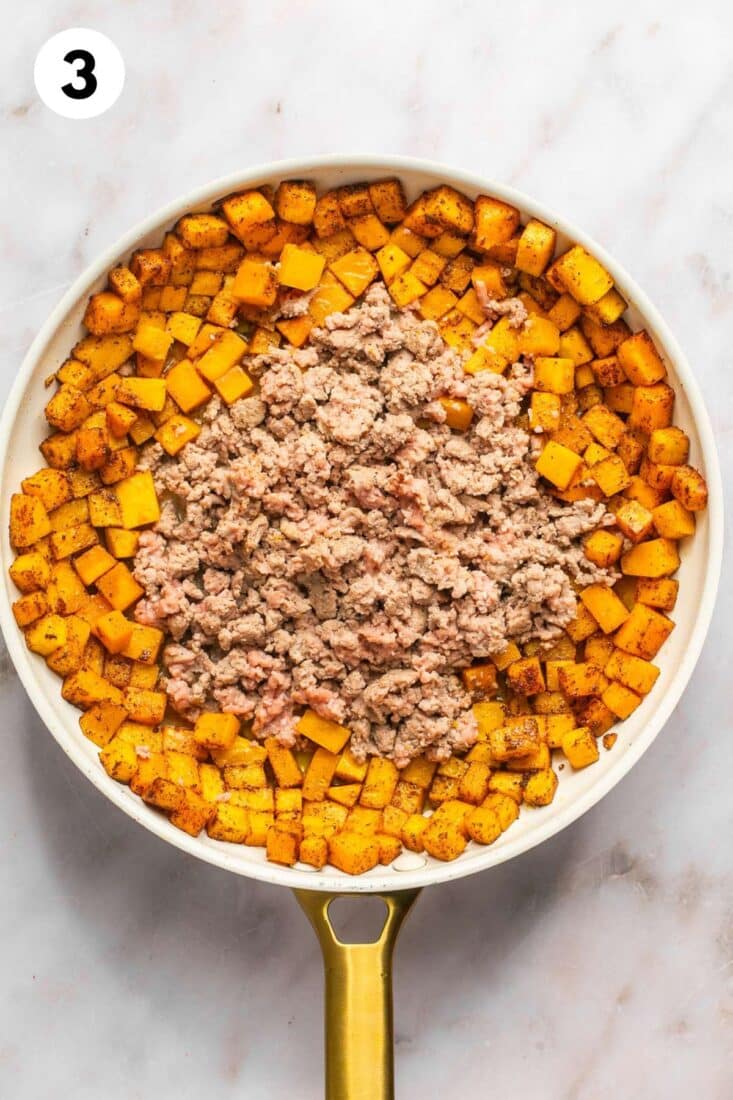 Butternut Squash Breakfast Hash - Skinny Fitalicious®