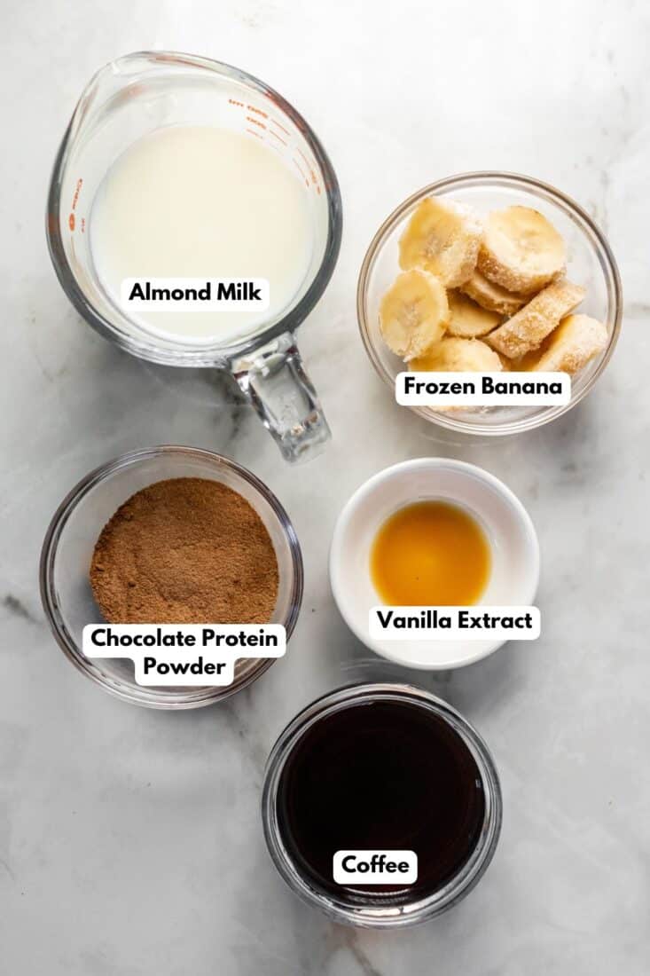 Mocha Coffee Protein Shake - Skinny Fitalicious