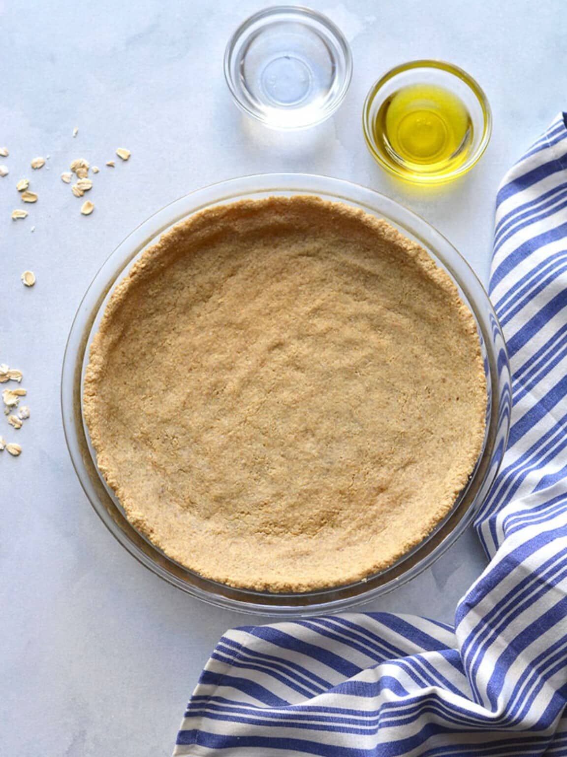 Healthy Pie Crust Recipe (Low Calorie & Gluten-Free - Skinny Fitalicious®