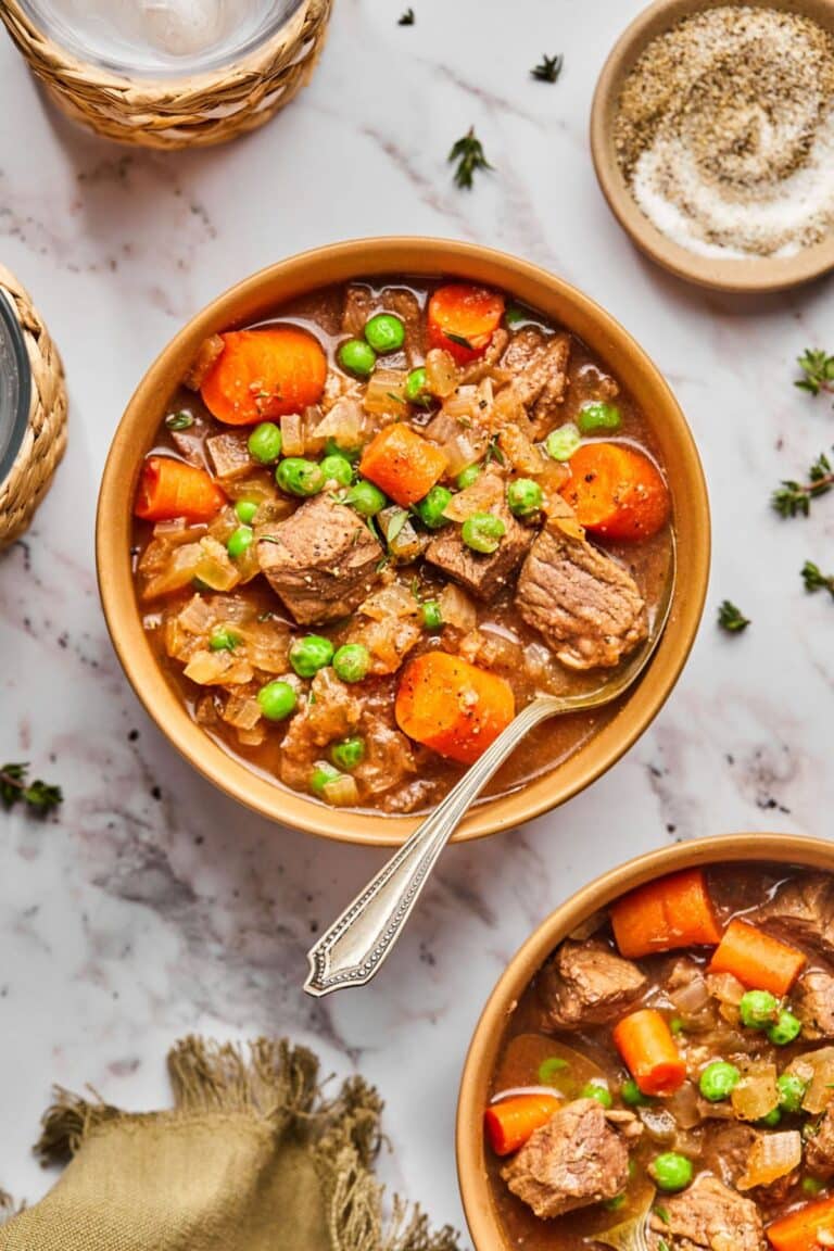 Healthy Beef Stew (Crockpot) - Skinny Fitalicious®