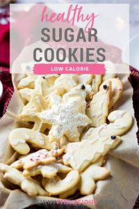 Healthy Sugar Cookies {GF, Low Calorie} - Skinny Fitalicious®