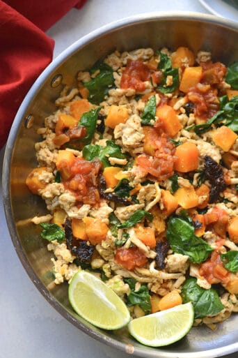 Mexican Breakfast Hash - Skinny Fitalicious®