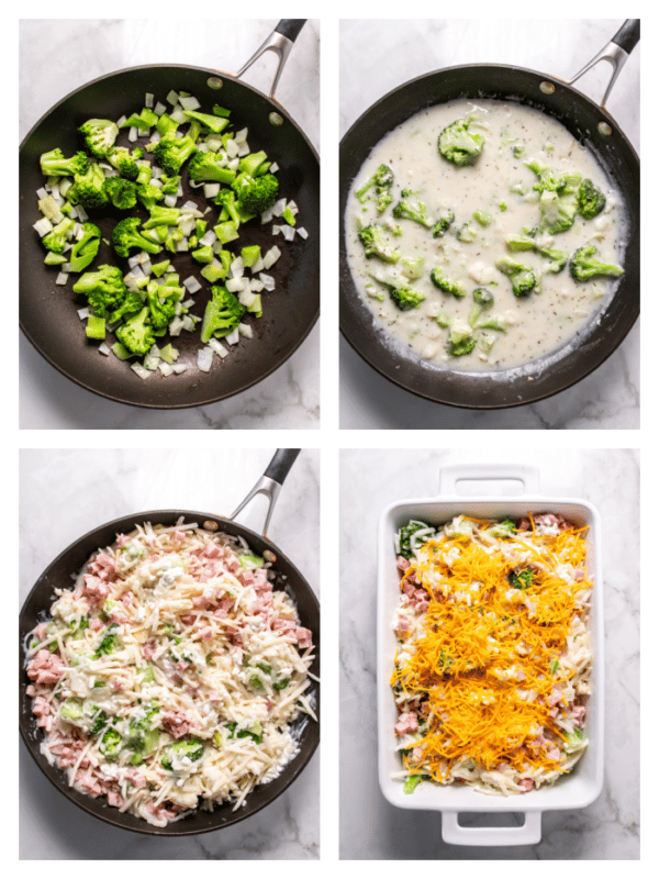 Healthy Ham and Potato Casserole (Low Cal) - Skinny Fitalicious®