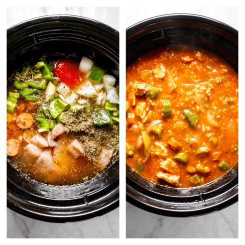 Healthy Crockpot Gumbo - Skinny Fitalicious®