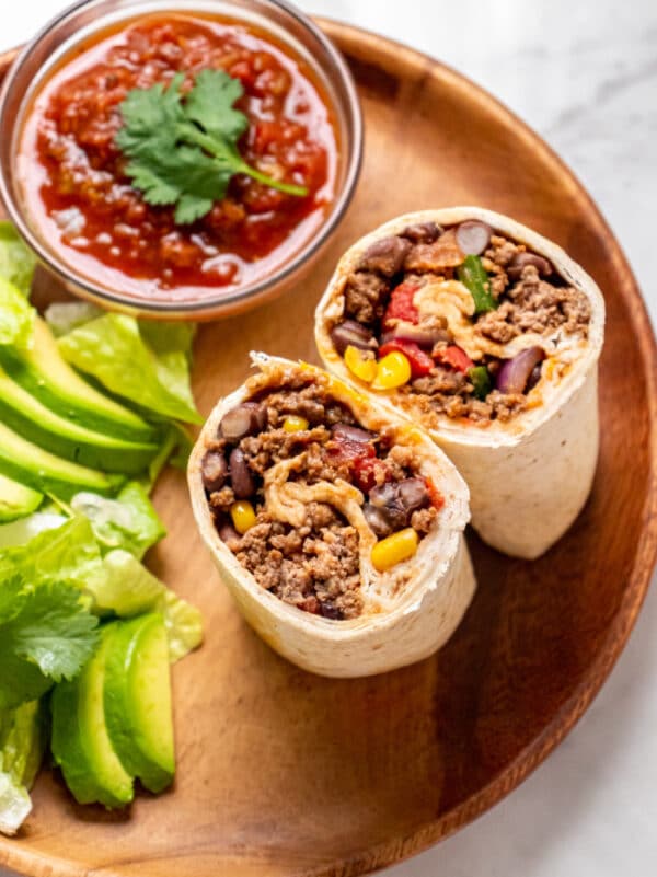 Healthy High Protein Burrito - Skinny Fitalicious®