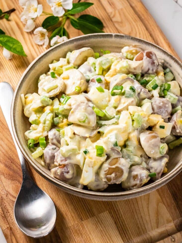 Fresh and Healthy Potato Salad - Skinny Fitalicious®