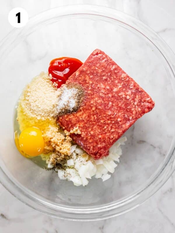 Easy Healthy Meatloaf with 1 Pound of Ground Beef - Skinny Fitalicious®